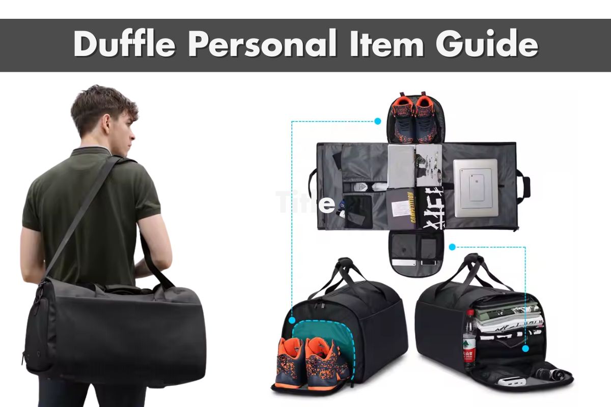 Duffle Personal Item Guide: Best Duffle Bags That Fit Under Airline Se