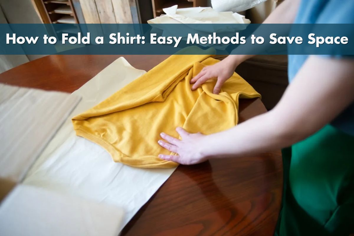How to Fold a Shirt: Easy Methods to Save Space, Avoid Wrinkles, and S