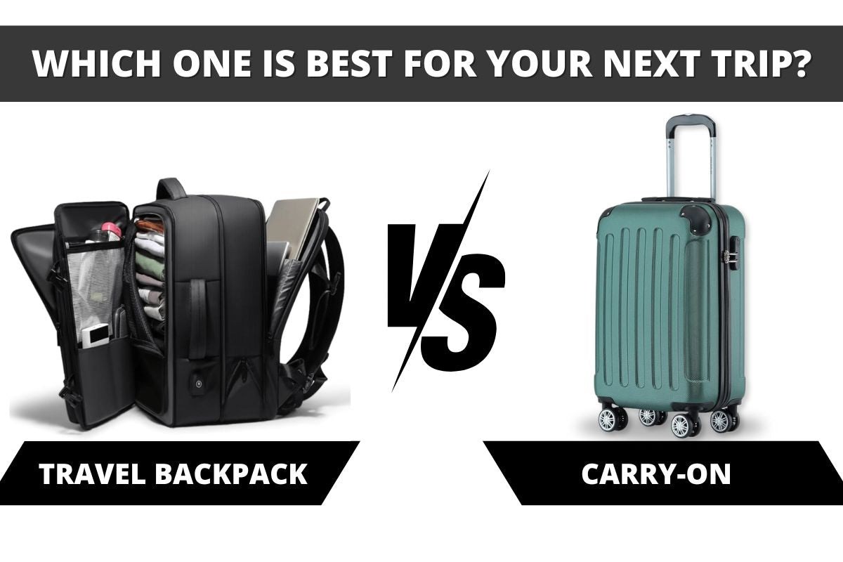 Backpacks vs Carryon Luggage: Which One is Best for Your Next Trip?